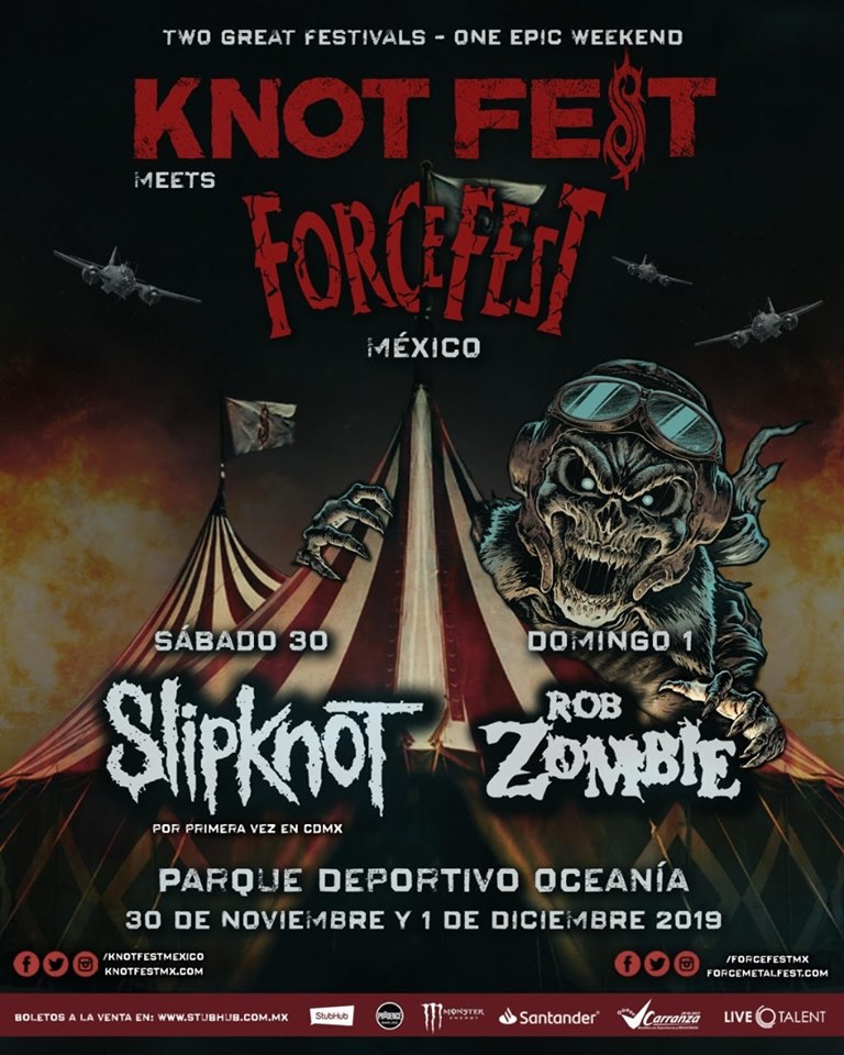KNOTFEST MEETS FORCE FEST llega a la Ciudad de México – Bitácora CDMX