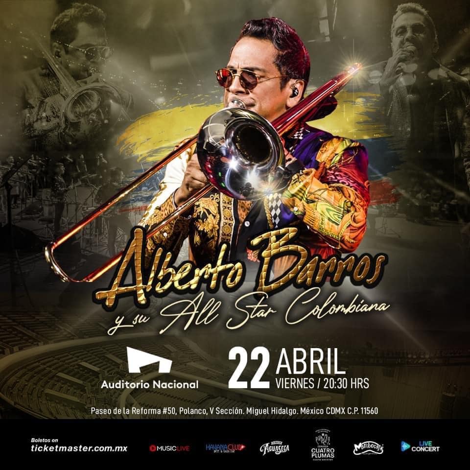 ALBERTO BARROS llega al AUDITORIO NACIONAL con su tributo a la SALSA ...