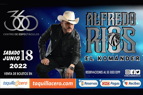 ALFREDO RÍOS “EL KOMANDER” llega al FORO PUNTO URBANO (ANTES FORO 360 ...