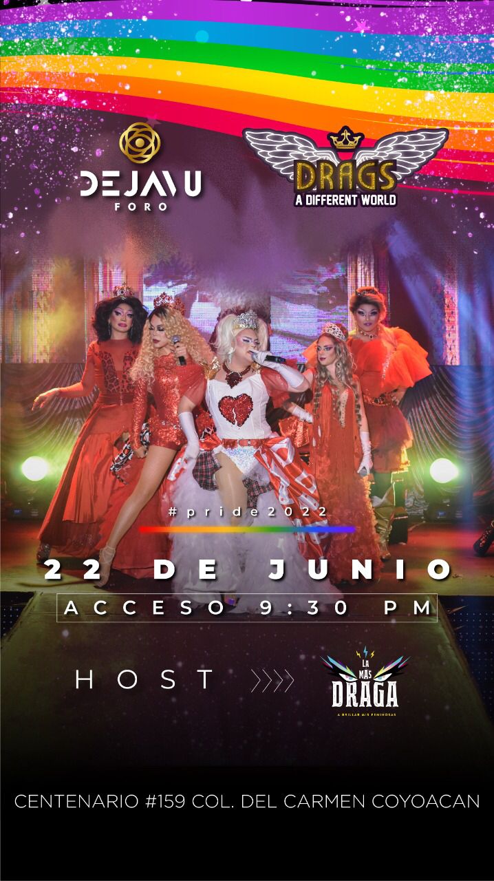 El Mejor Show de Dragas de México! * ‘DRAGAS MÉXICO’ * – Bitácora CDMX